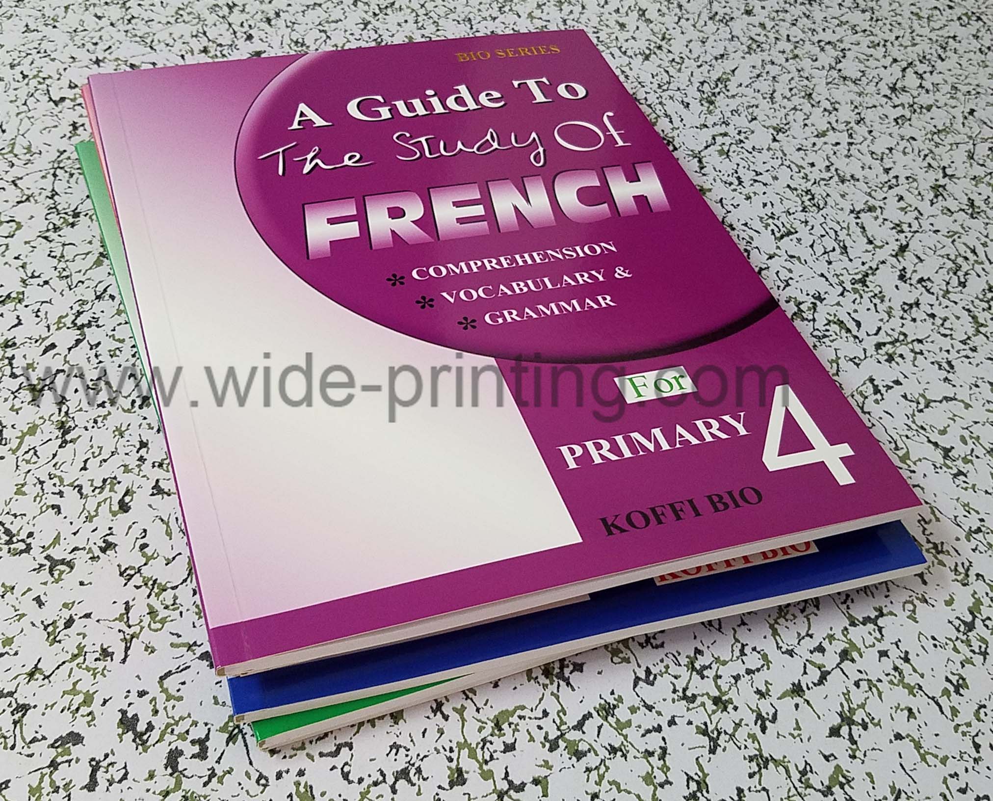 Ghana French book printing for primary 4 SWP4-16