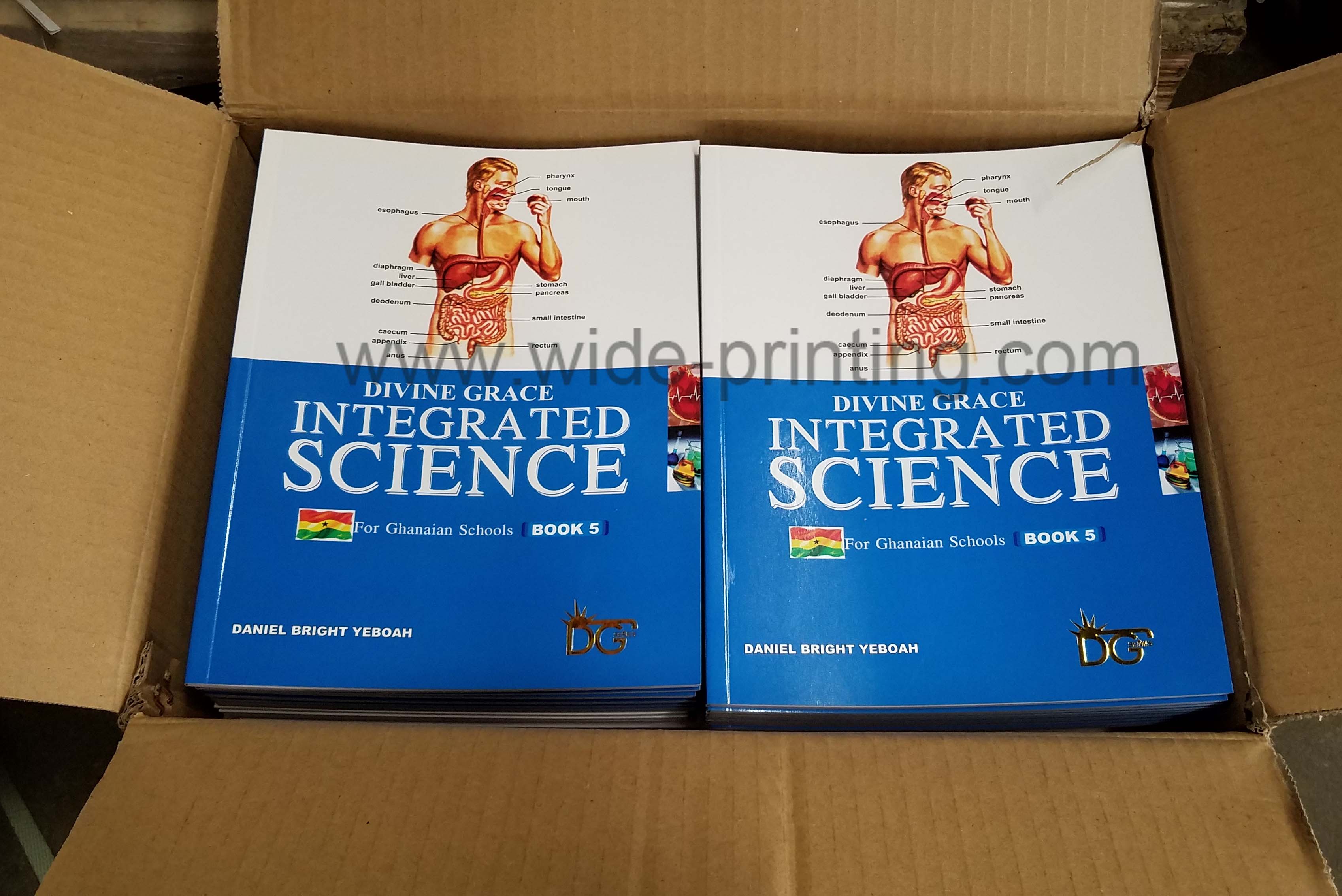 Science book 5 printing for Ghanaian schools 2016 SWP4-32